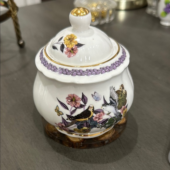 Grace Teaware | Kitchen | Grace Teaware Floral Bird Design Ceramic ...